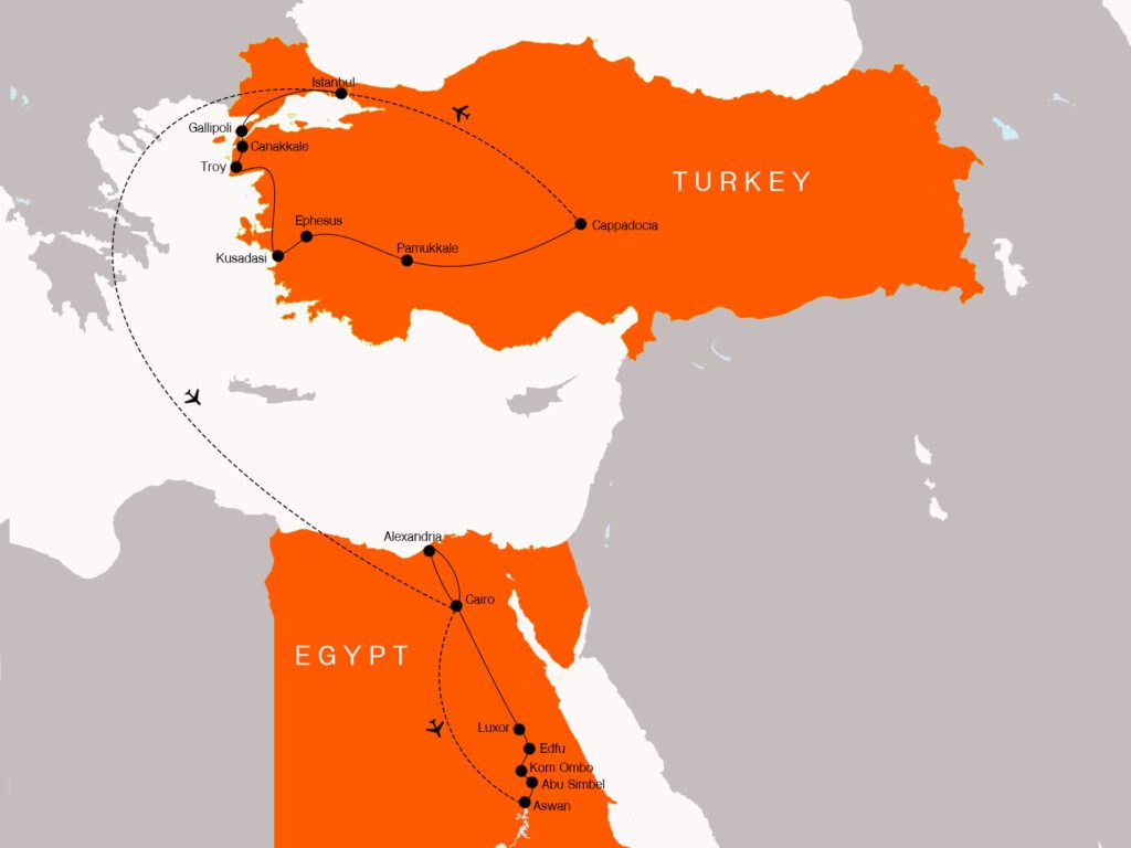 16 Day Türkiye & Egypt Cruise & Tour - MyHoliday2